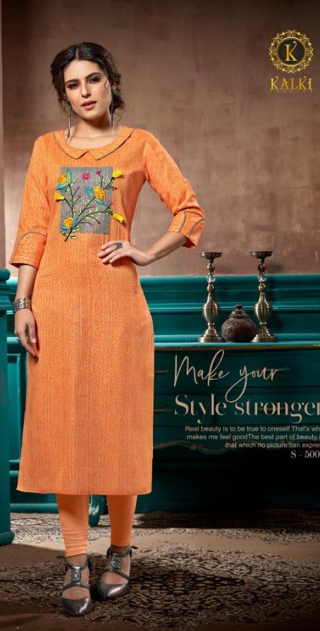 Elite Kalki Fashion Designer Kurti Catalogue