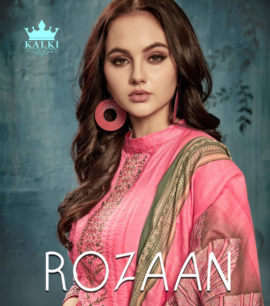 Rozaan Dress Materials Catalogue
