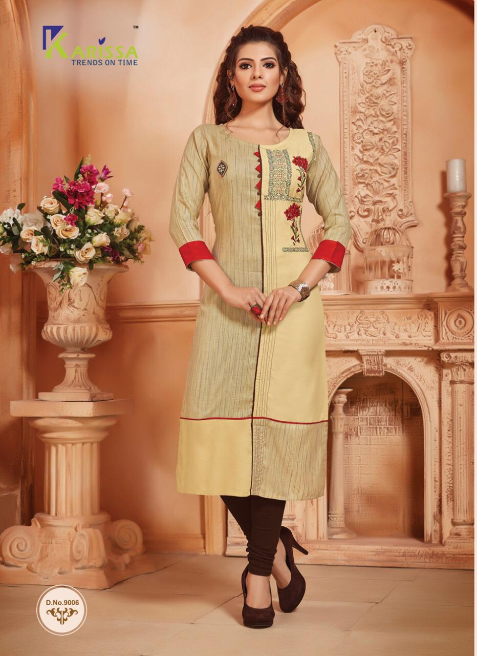 Smart Girl Karissa Rayon Kurti Catalogue