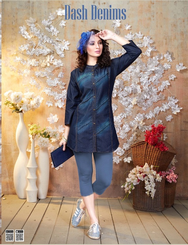 Smylee Presents Dash Denims Collection Of Heavy Denim Designer Kurtis