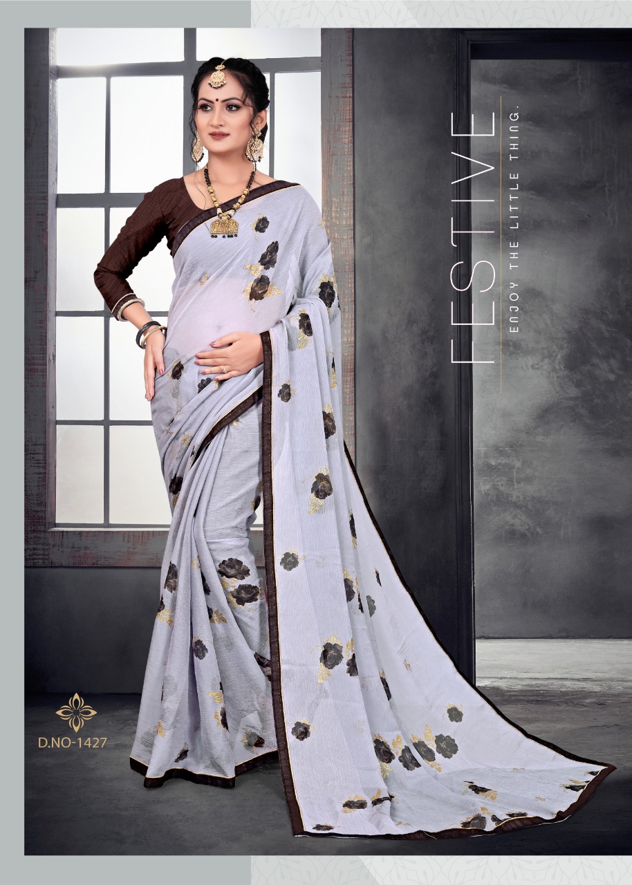 Leela Weight Less Casual Wear Sarees Catalogue