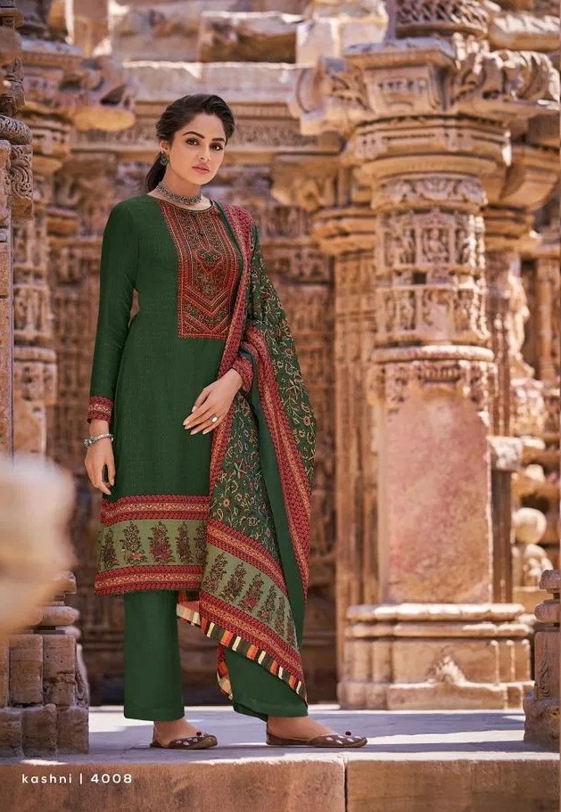 Mumtaz Arts Launching Kashni Printed Designer Dress Material