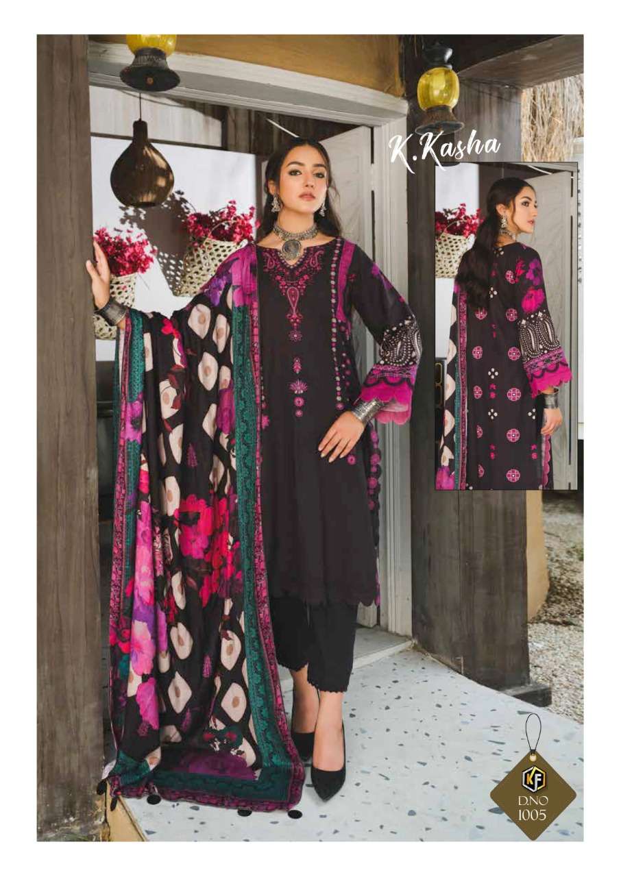 Keval K Kashna Vol 1 Catalog Exclusive Karachi Cotton Dress Material