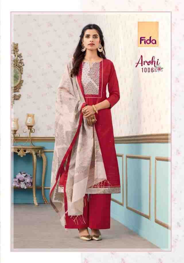 Fida International Arohi Fancy Cotton Salwaar Suit Catalogue