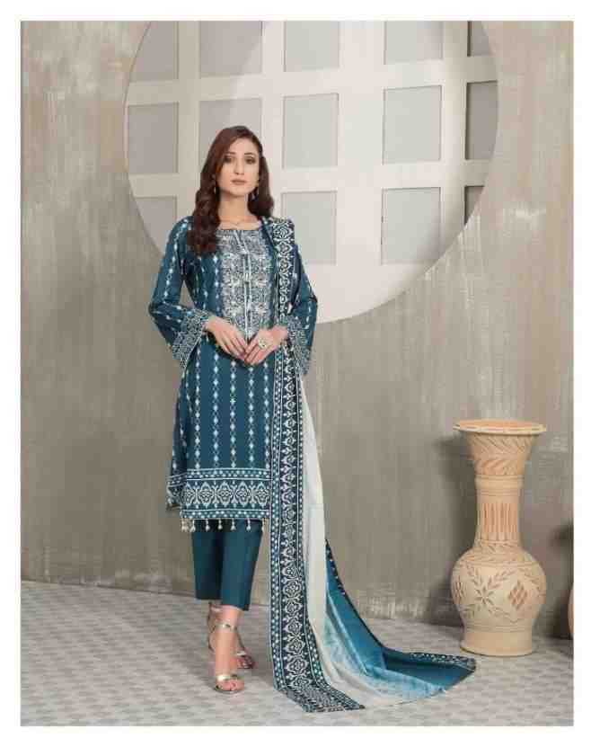 Hala Zafira Vol 2 By Asli 201 To 206 Seires Lawn Cotton Dresses On ...