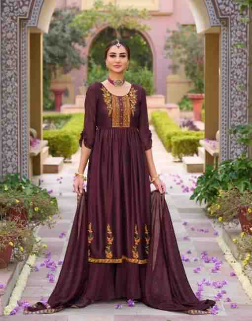 Lily & Lali Aafreen Embroidery & Handwork on Super Silk fabric Nyra ...