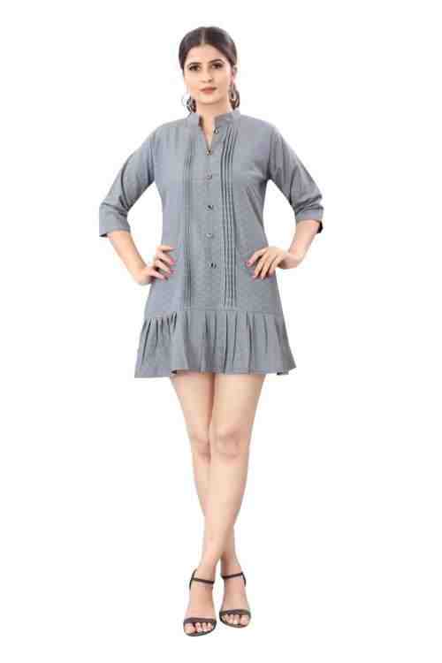 Western Top 24 Ethnic Wear Short Frock Collection On Wholesale