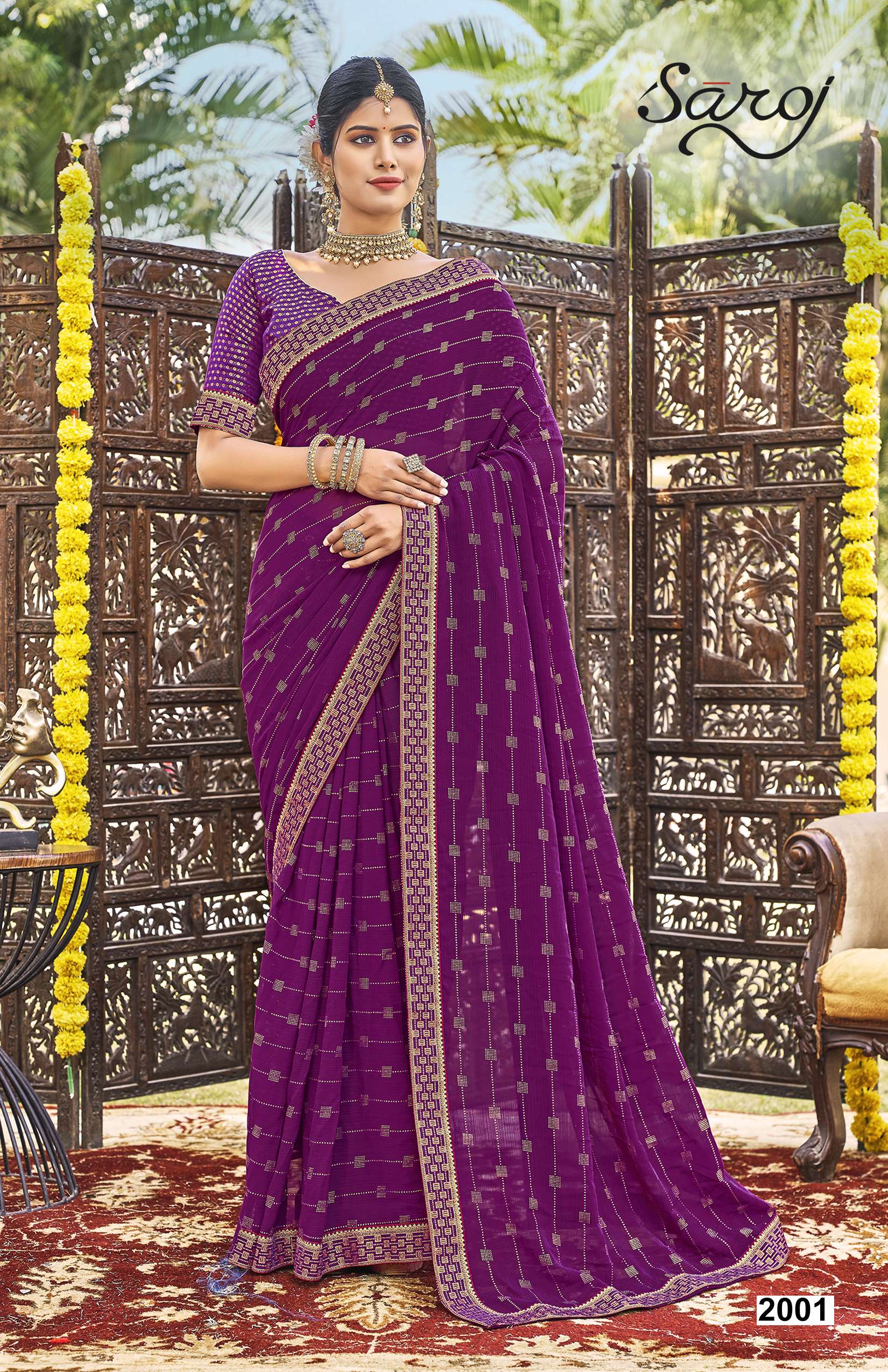 Saroj textile presents Madhubani Vol 5 casual sarees catalogue