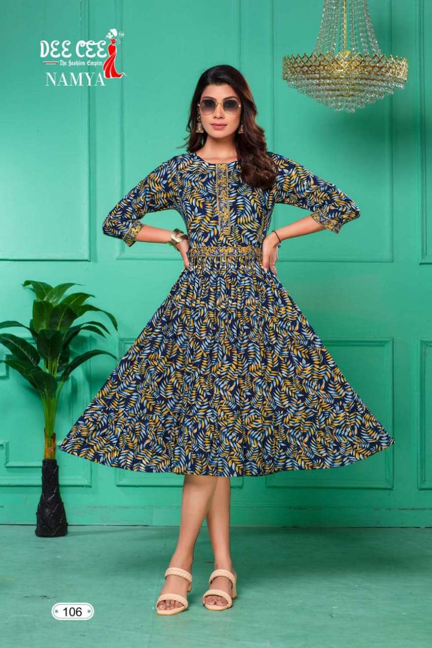 DeeCee NAMYA Kurti Wholesale catalog