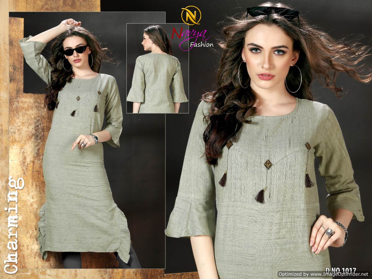 Rajkosh By Navya Fashion Designer Kurtis Catalogue