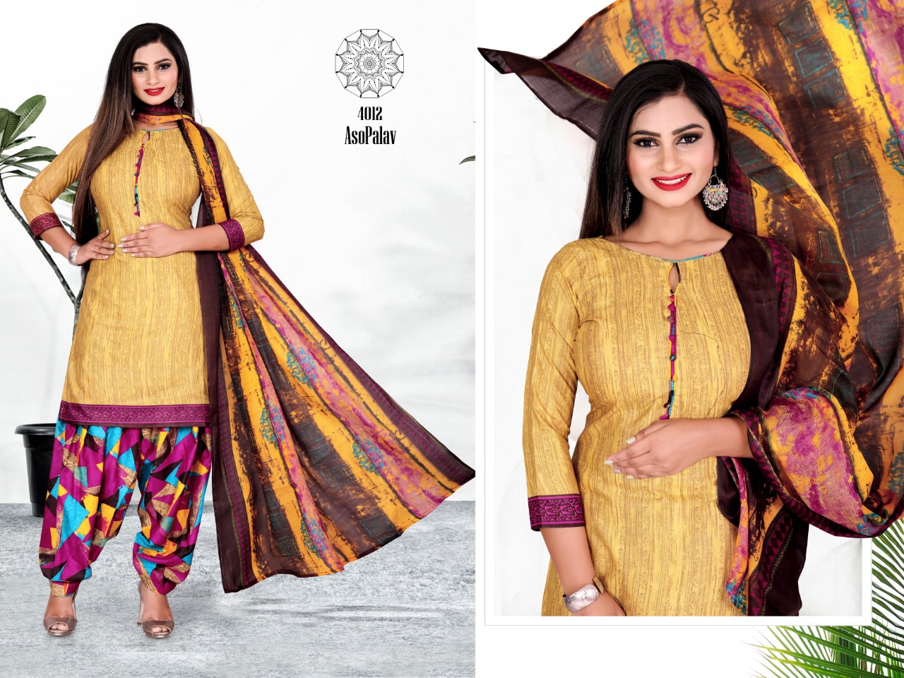 Asopalav Vol 4 Designer Dress Material