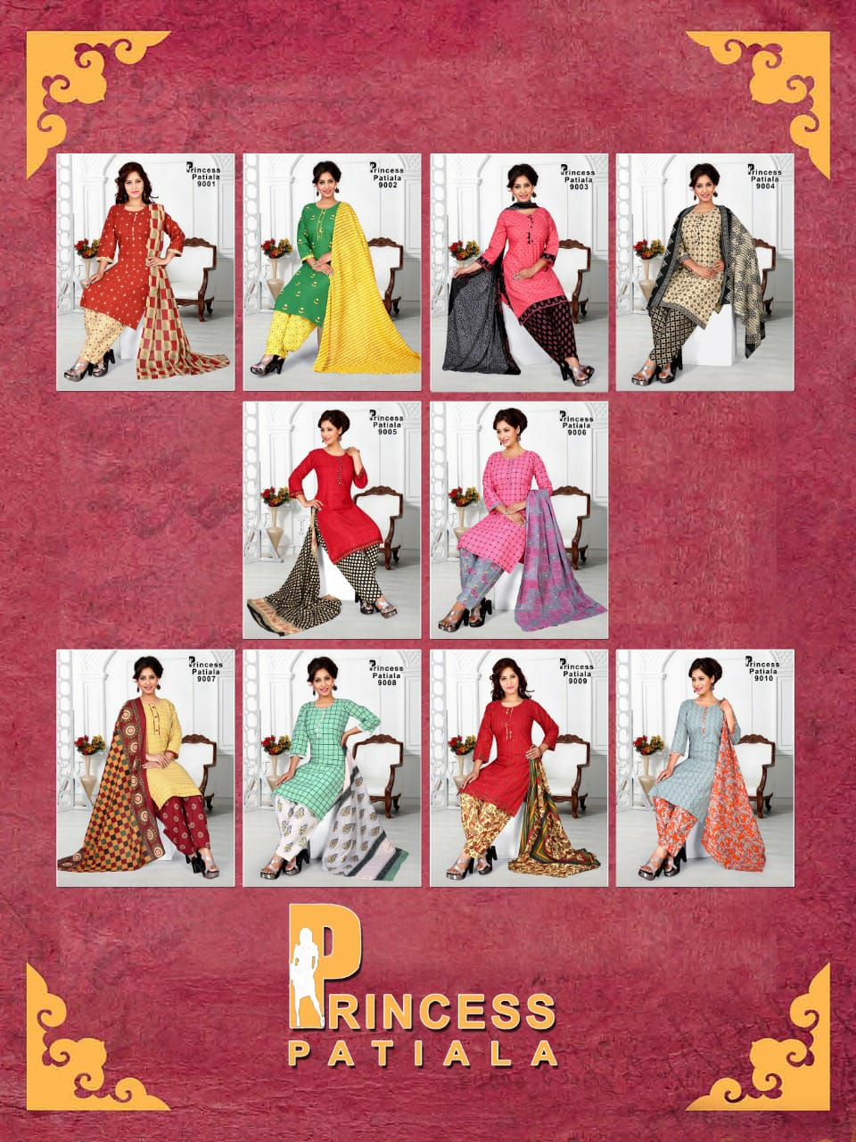Princess Patiala Vol 3 Printed Cotton Ready Made Catalog