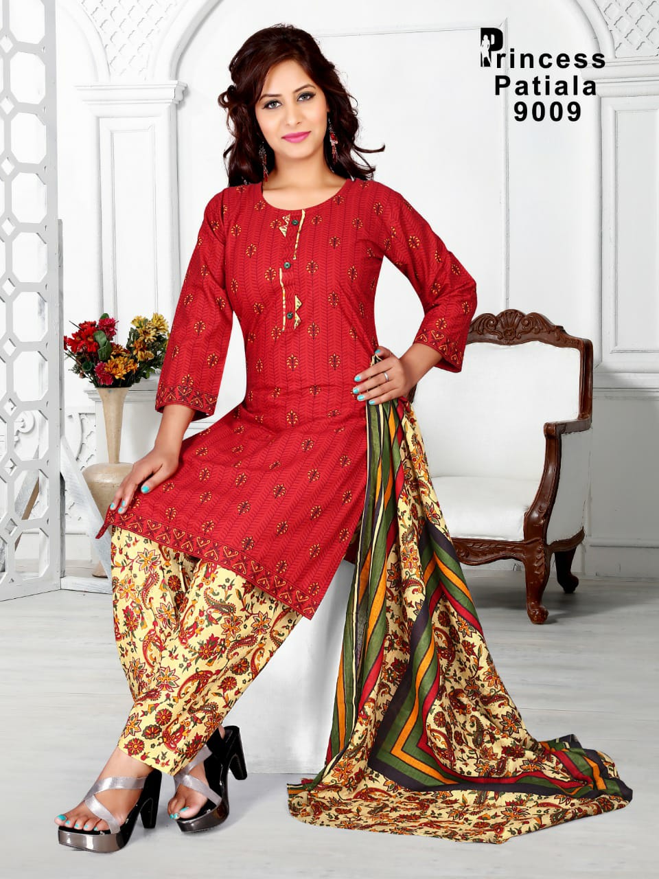 Princess Patiala Vol 3 Printed Cotton Ready Made Catalog