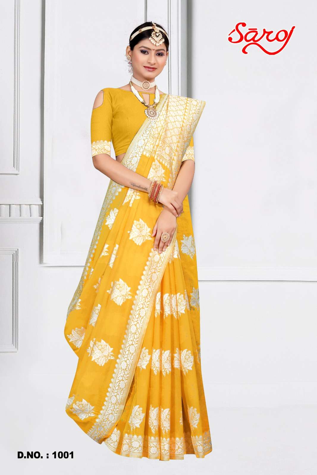 Saroj textile presents Madhuvanti vol-3 Cotton Designer sarees catalogue