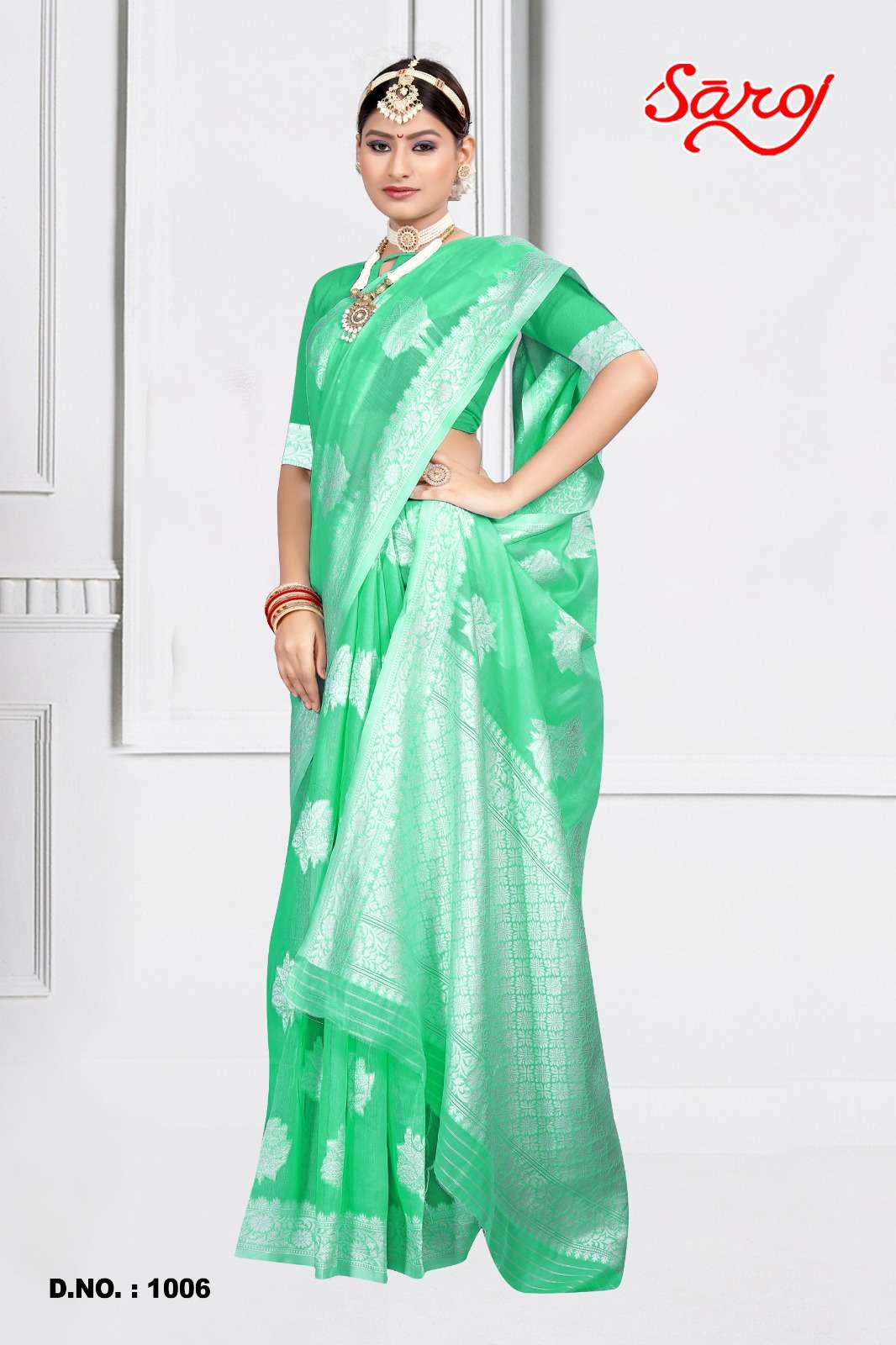 Saroj textile presents Madhuvanti vol-3 Cotton Designer sarees catalogue