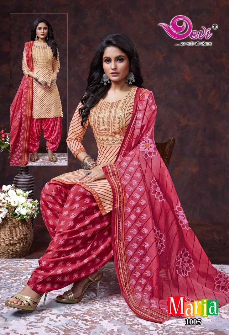 Devi Maria Vol-2 – Neck Work Readymade With Lining -Wholesale Catalog