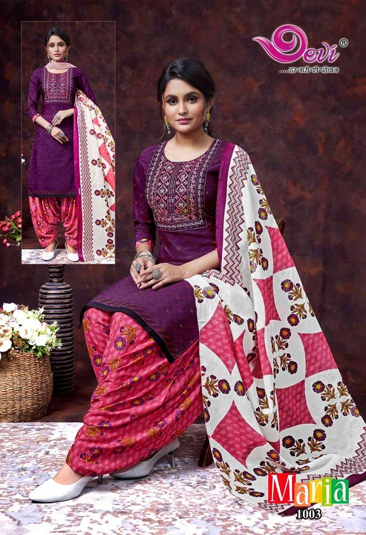 Devi Maria Vol-2 – Neck Work Readymade With Lining -Wholesale Catalog