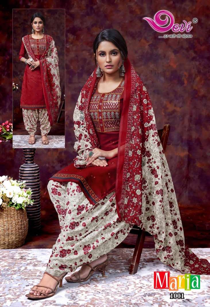 Devi Maria Vol-2 – Neck Work Readymade With Lining -Wholesale Catalog