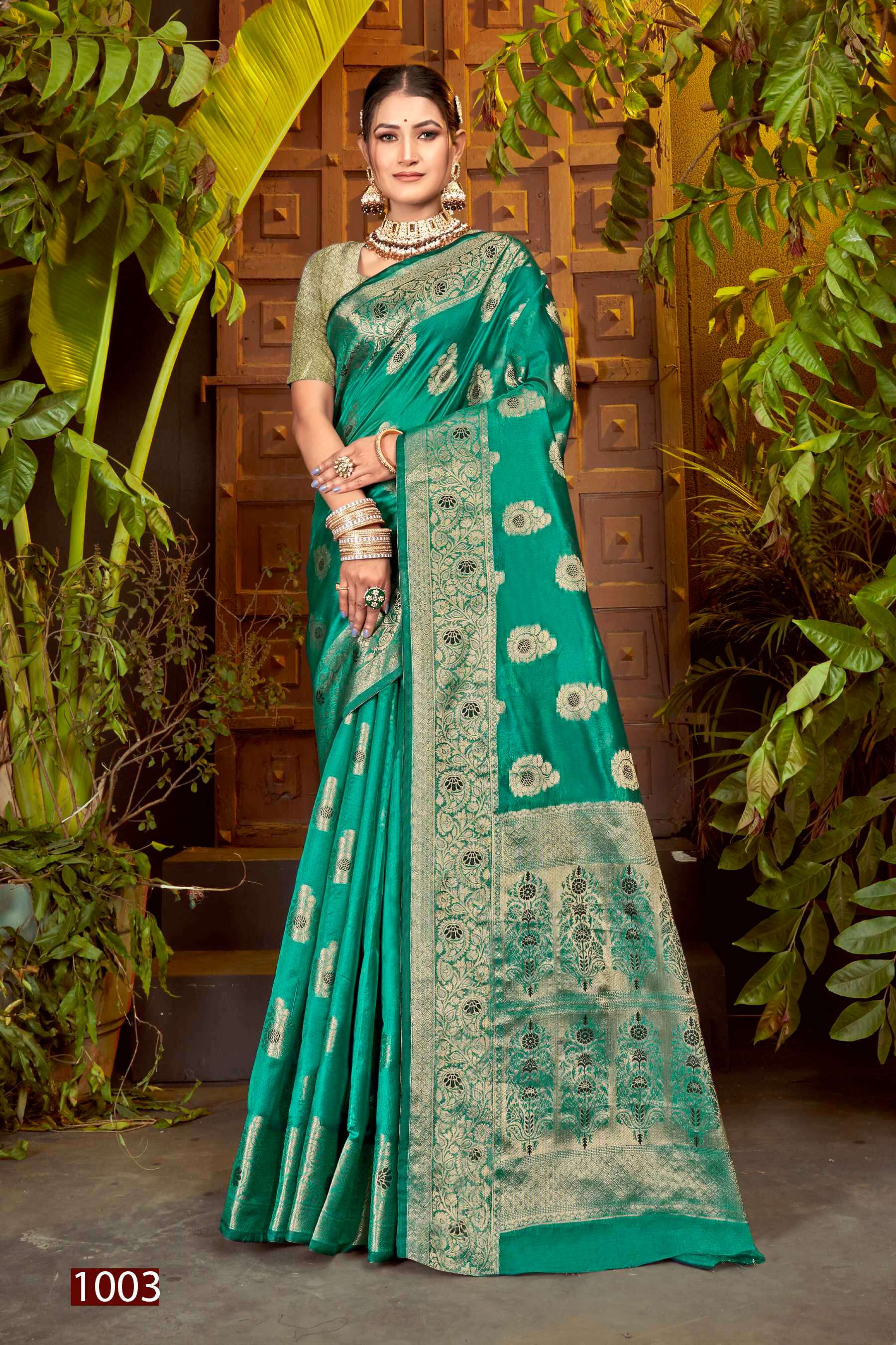 Saroj Haar Shringar vol.2 Premium cxc bright organza silk in bright ...