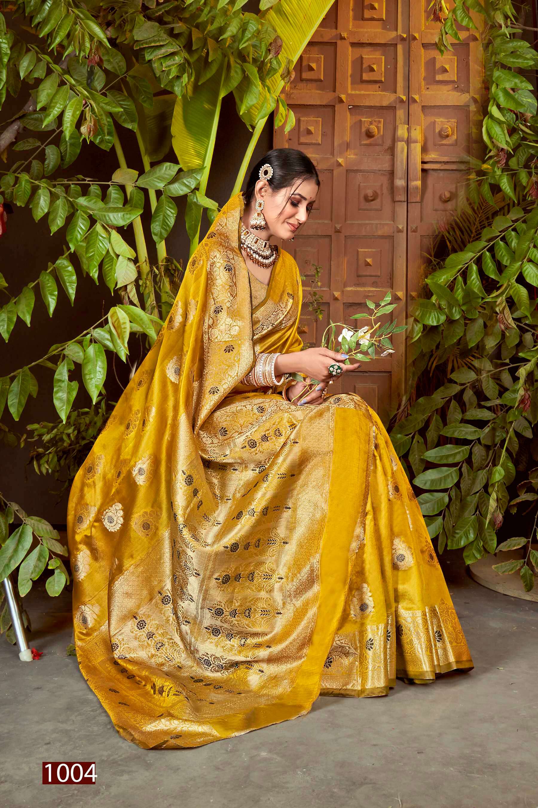 Saroj Haar Shringar vol.2 Premium cxc bright organza silk in bright ...