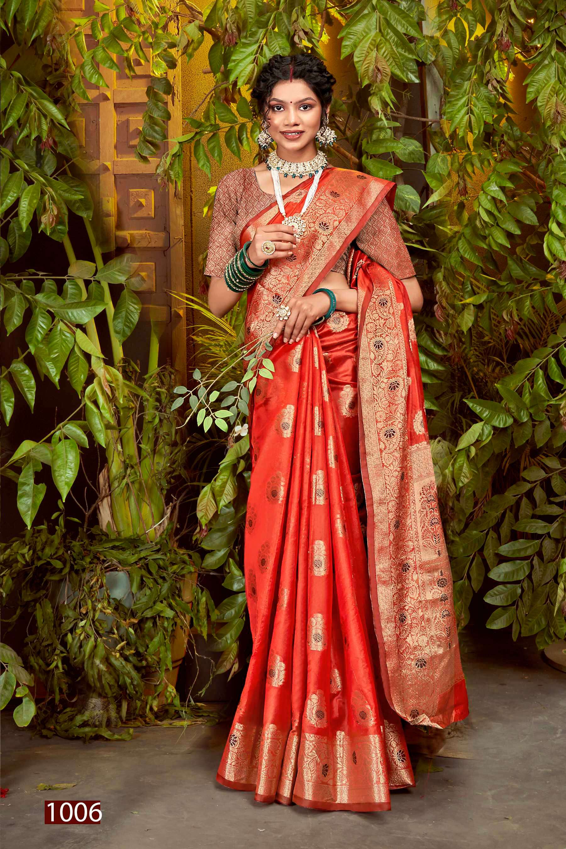 Saroj Haar Shringar vol.2 Premium cxc bright organza silk in bright ...