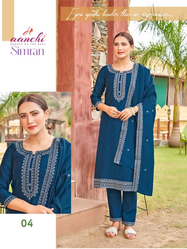 Aanchi SIMRAN Kurti Wholesale catalog