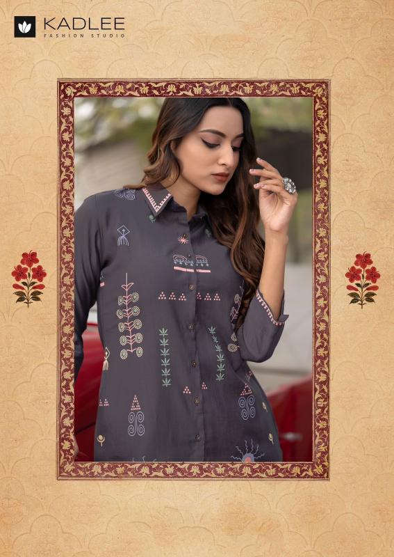 Kadlee High Touch Catalog co ord set women plain