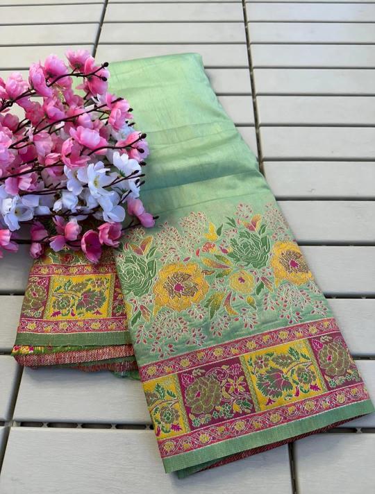Dazira Pure n Soft Rajwadi pashmina Vol 5 Catalog surat sarees on ...